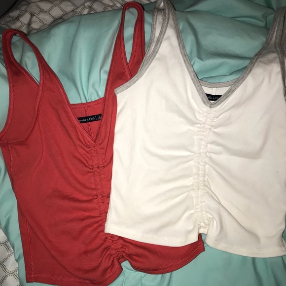 Abercrombie & Fitch | Tops | Abercrombie Cinched Tanks | Poshmark